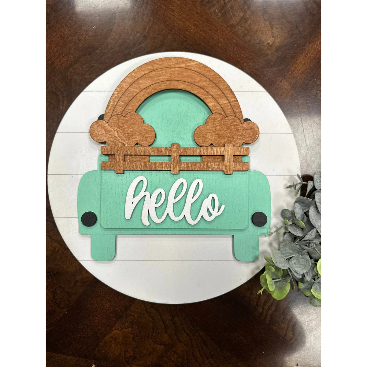 Hello Interchangeable Sign – NFR Design
